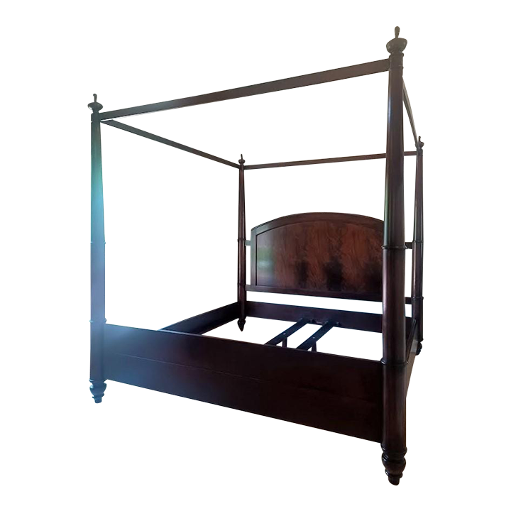 Mahogany Canopy Georgian Bed King by Baker Furniture / Milling Road ...