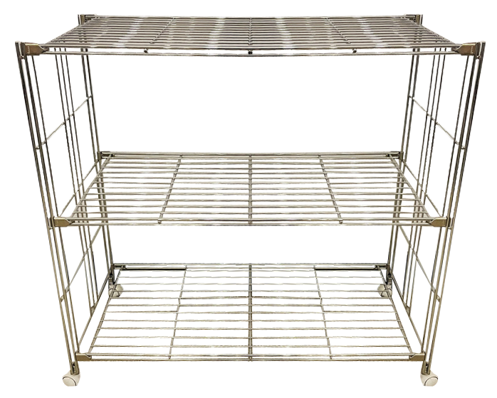 Chrome Plated Side Trolley from Balton, 1990s | Chairish