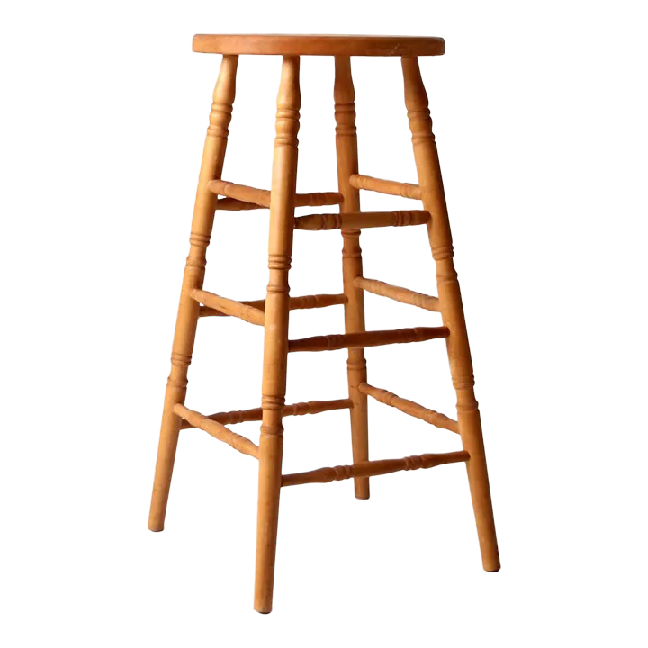 Vintage Union City Chair Co Stool | Chairish