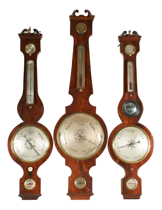 Vintage Barometers, Set of 3 | Chairish