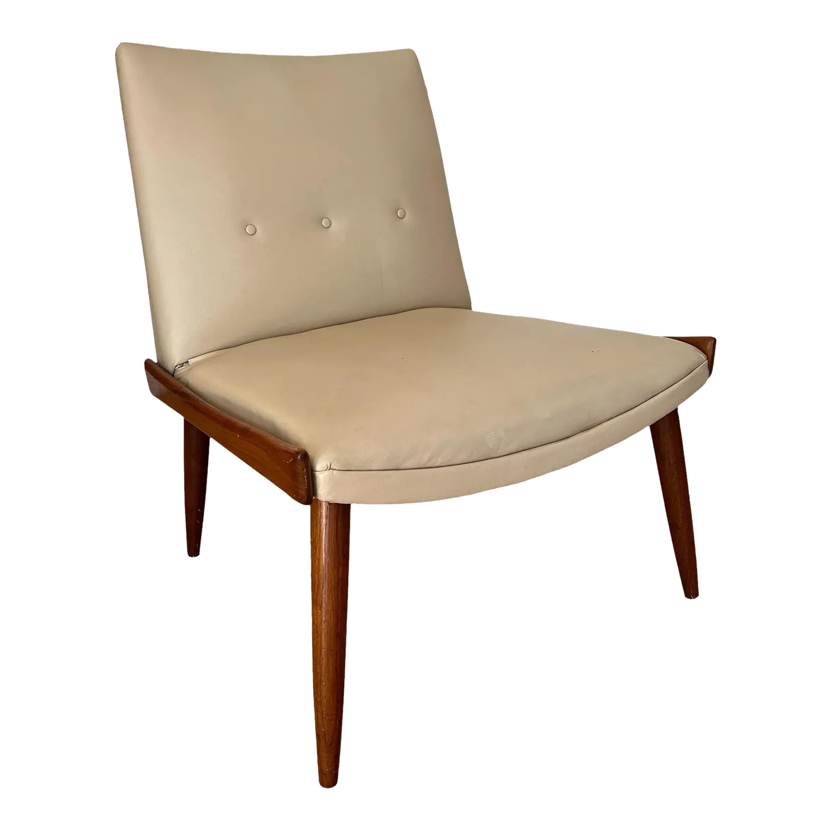 Mid Century Slipper Chair by Kroehler, Circa June, 1965 | Chairish