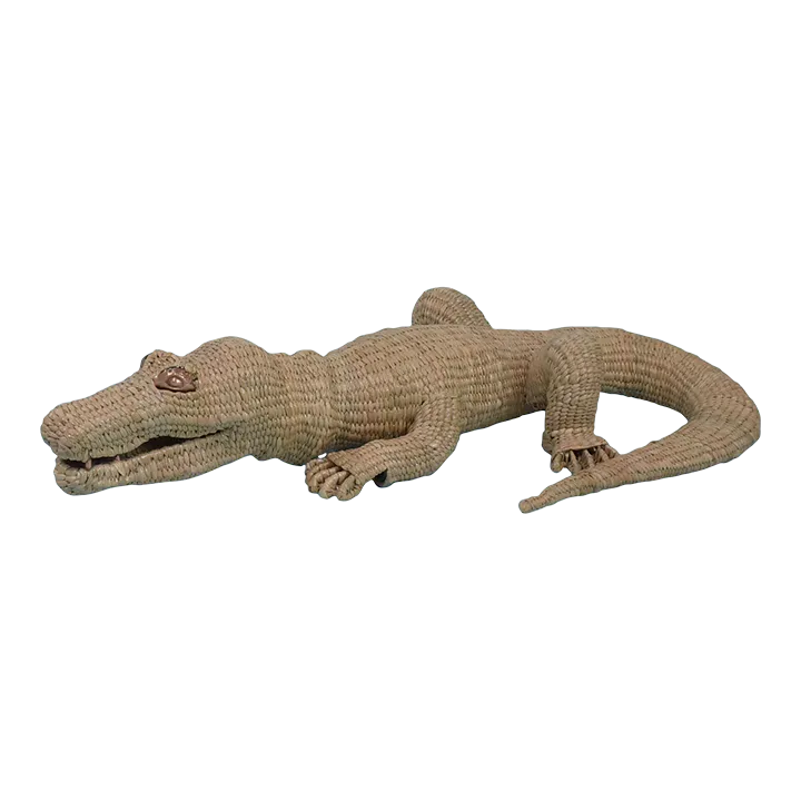 Medium Alligator by Mario Lopez Torres | Chairish