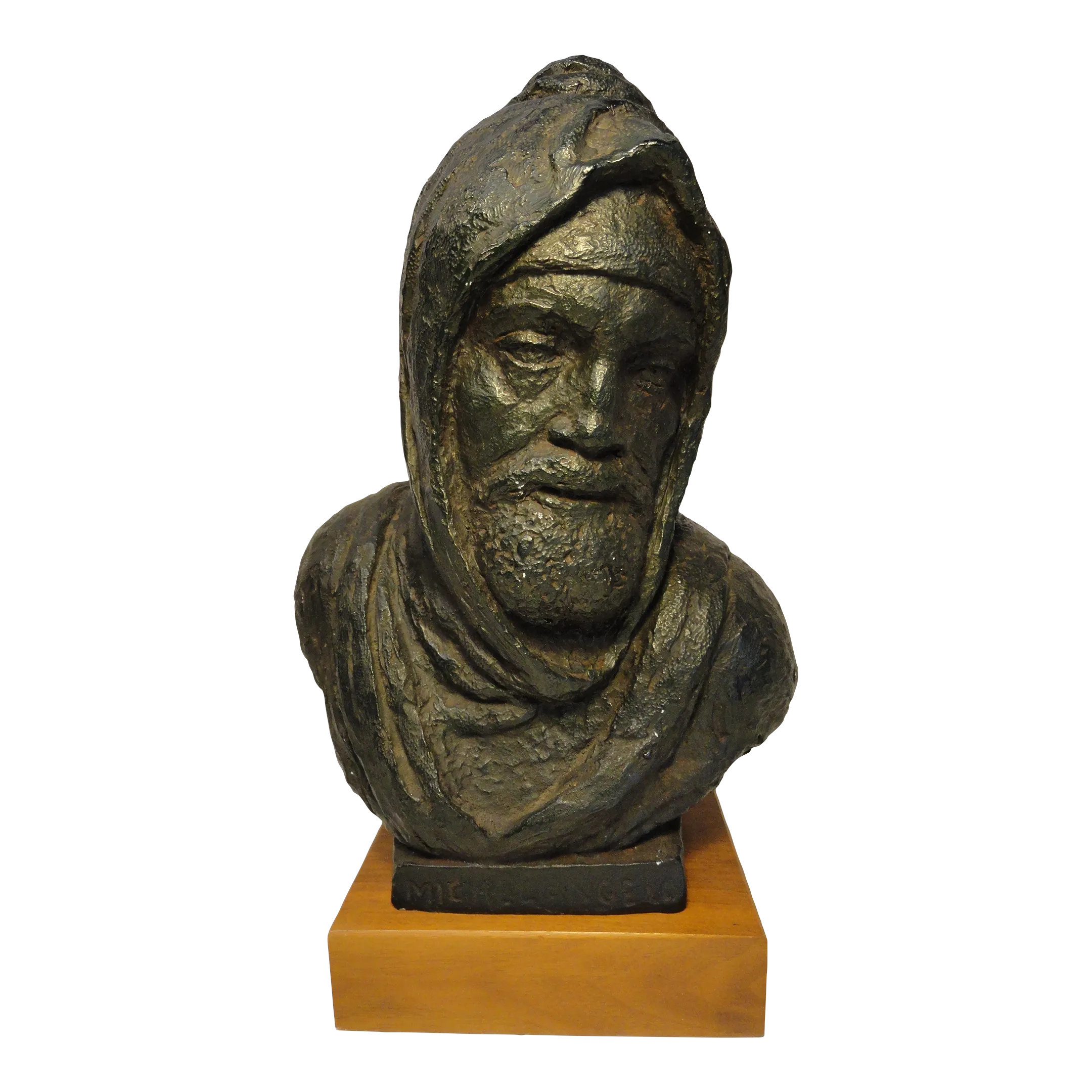 1960s Vintage Michelangelo Sculpture Self Portrait Bust by Austin ...