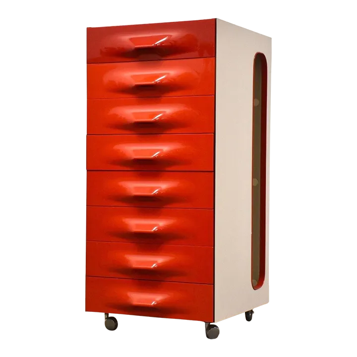 Raymond Loewy Df-2000 Valet Dressing Cabinet | Chairish