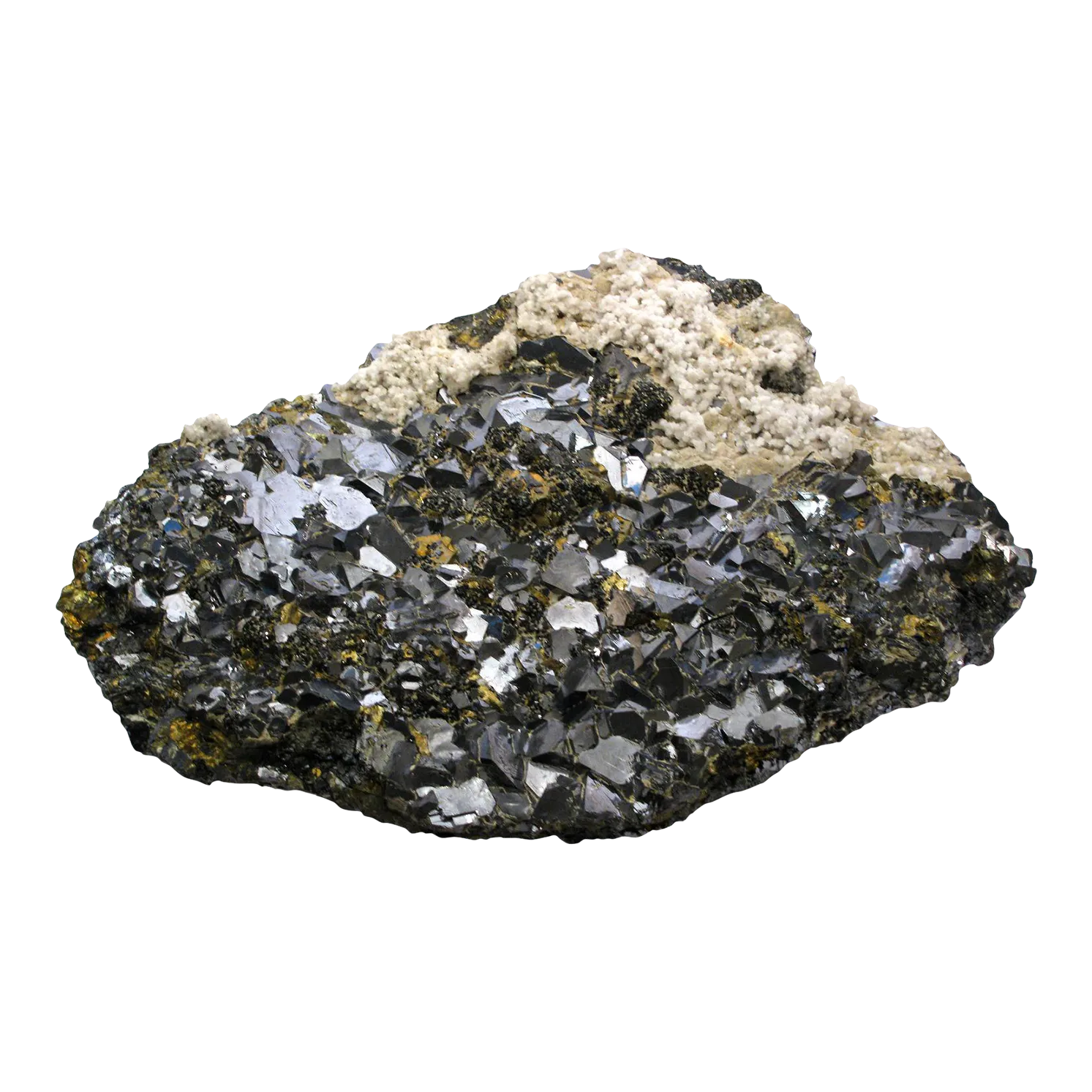 Large Natural Galena Mineral Specimen | Chairish