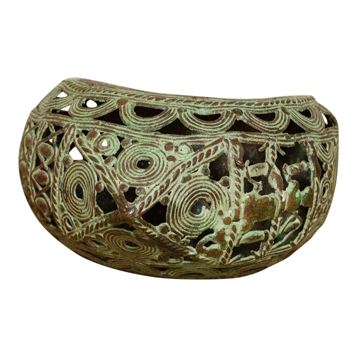 Bamum Tribe Ceremonial Copper Currency | Chairish