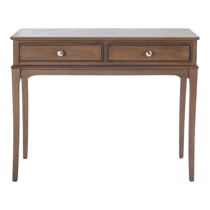 Opal 2 Drawer Console Table - Brown | Chairish