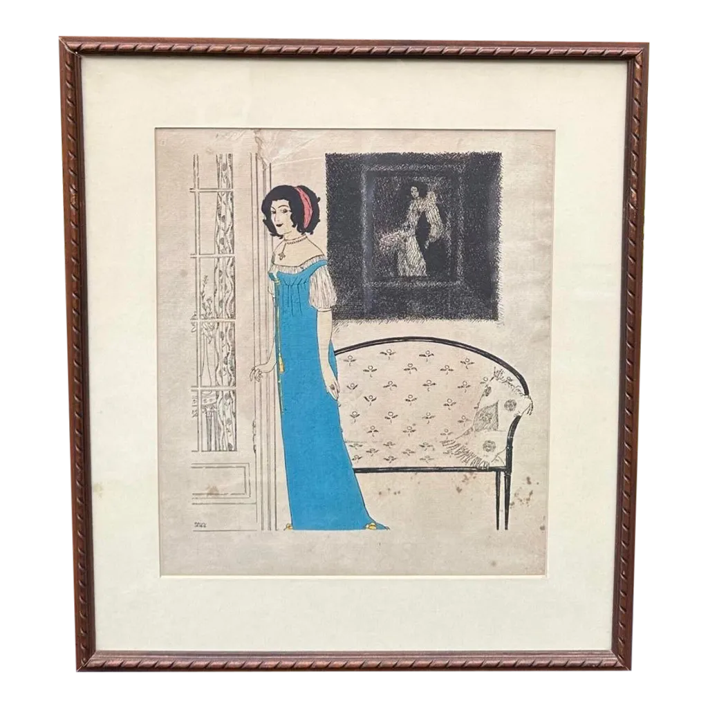 Paul Iribe "Les Robes De Paul Poiret Racontées Par Paul Tribe" Original ...