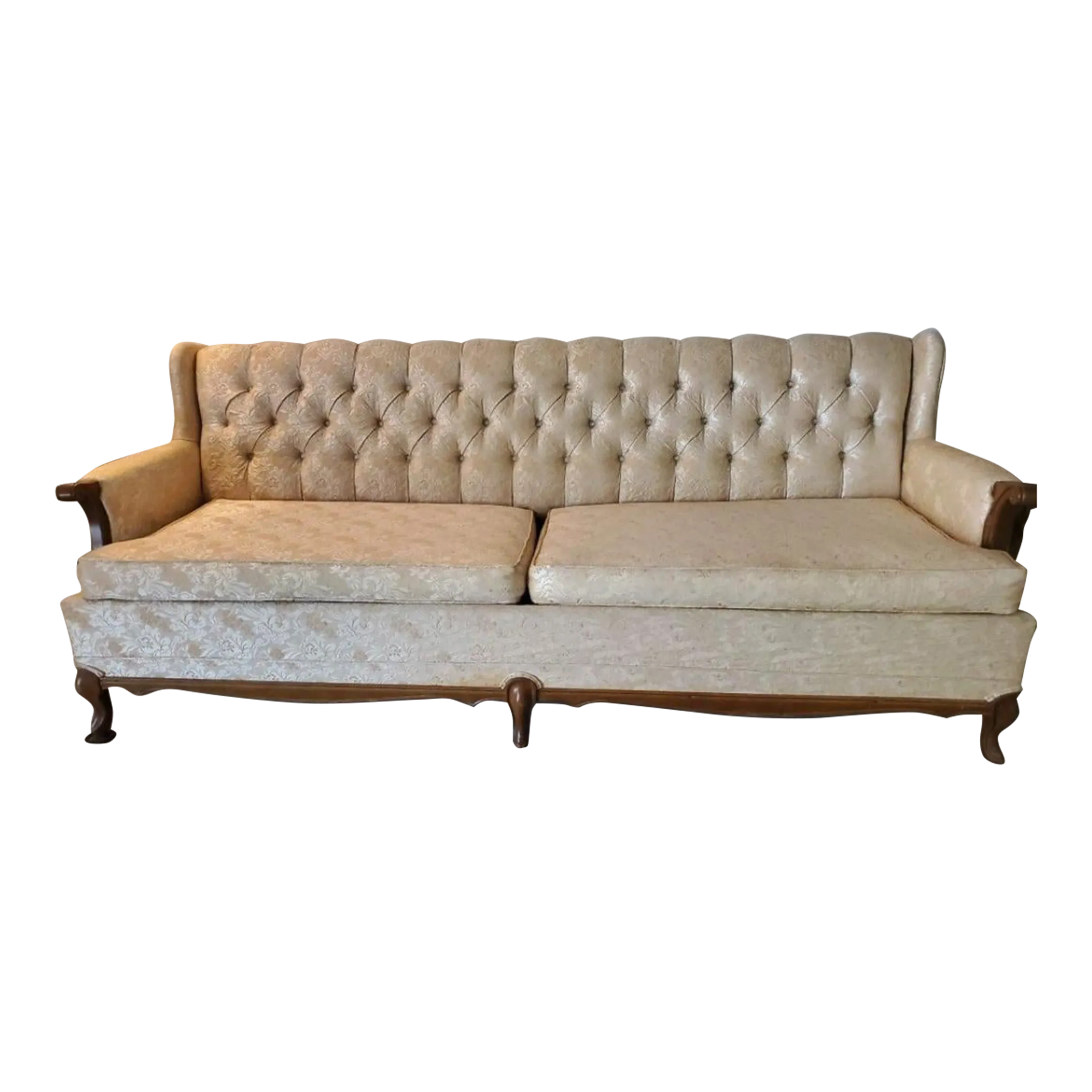 Vintage French Provincial Sofa by Karpen | Chairish