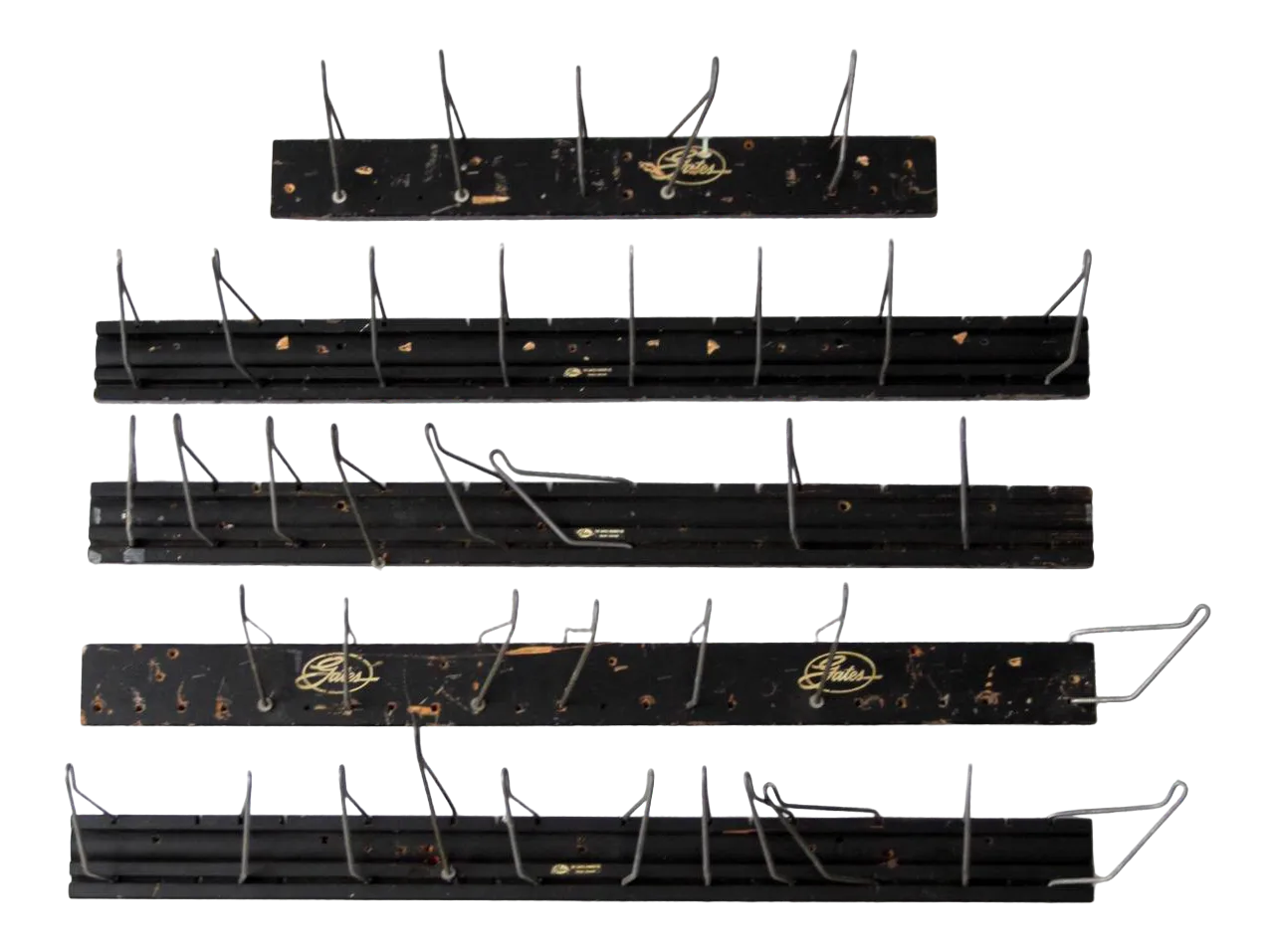Vintage Gates Rubber Co Display Racks | Chairish