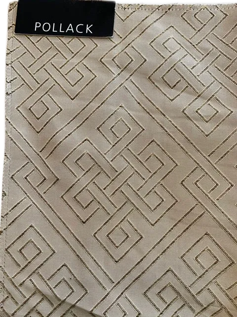 Pollack Endless Knot Silk Fabric-Reversible 30 Yards | Chairish
