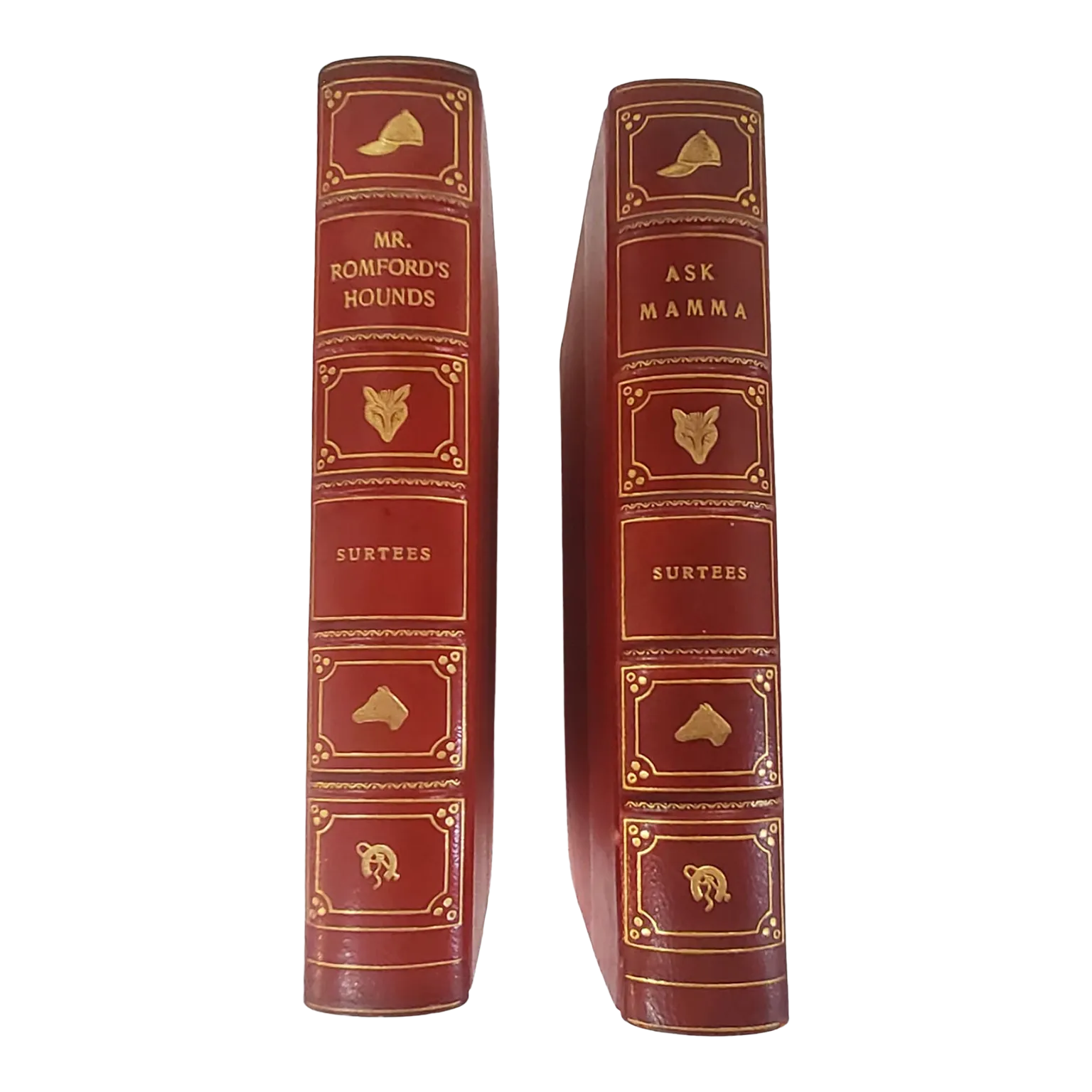 Antique Leatherbound Volumes by r.s.. Surtees: Ask Mamma and Mr ...