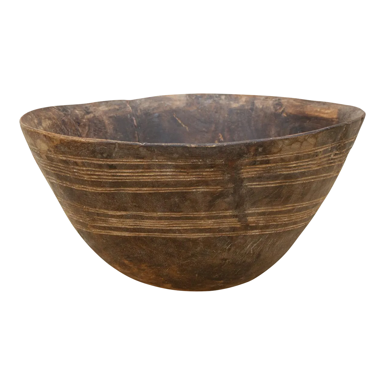 Antique Abidemi Rustic African Bowl | Chairish