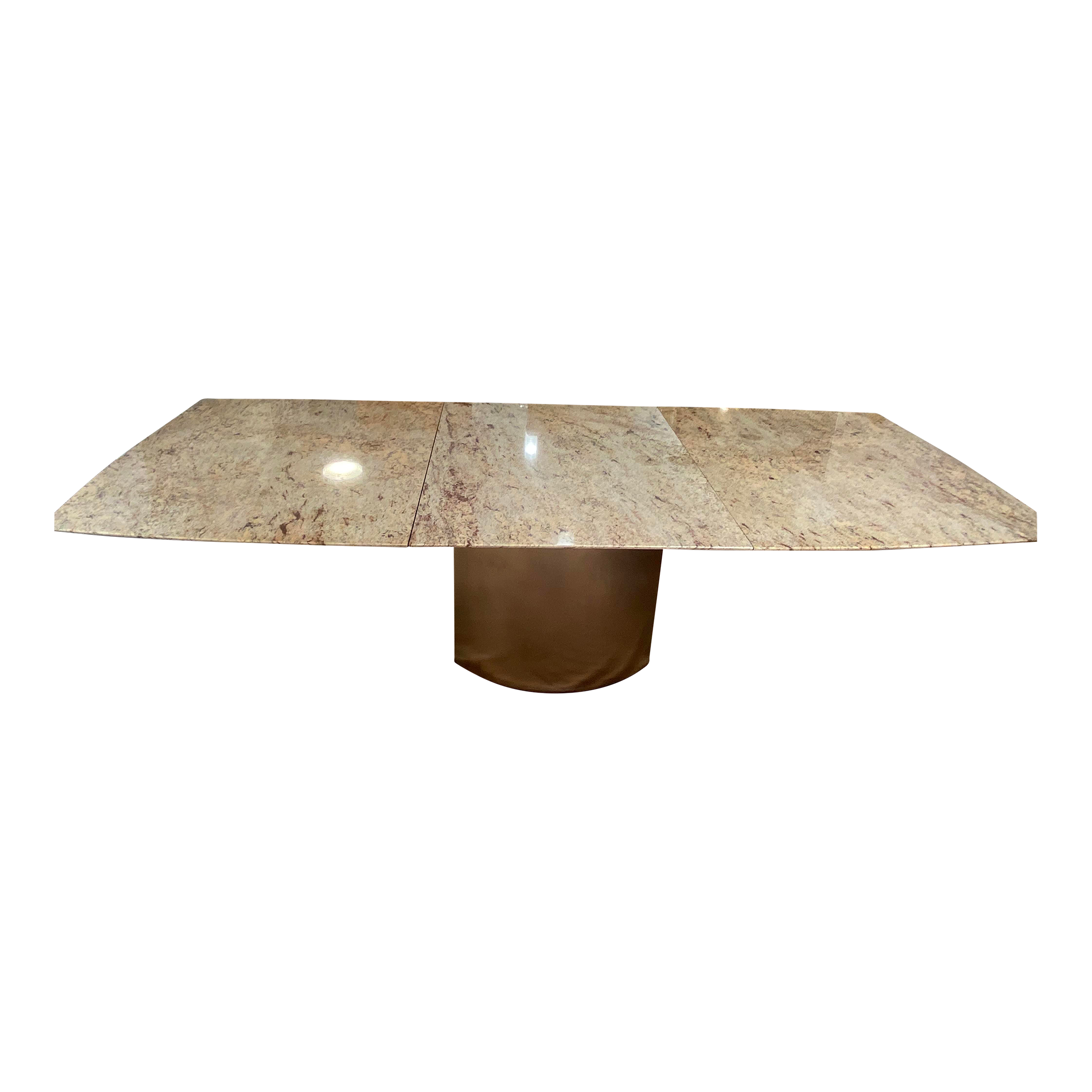 Draenert Adler Granite Top Dining Table | Chairish
