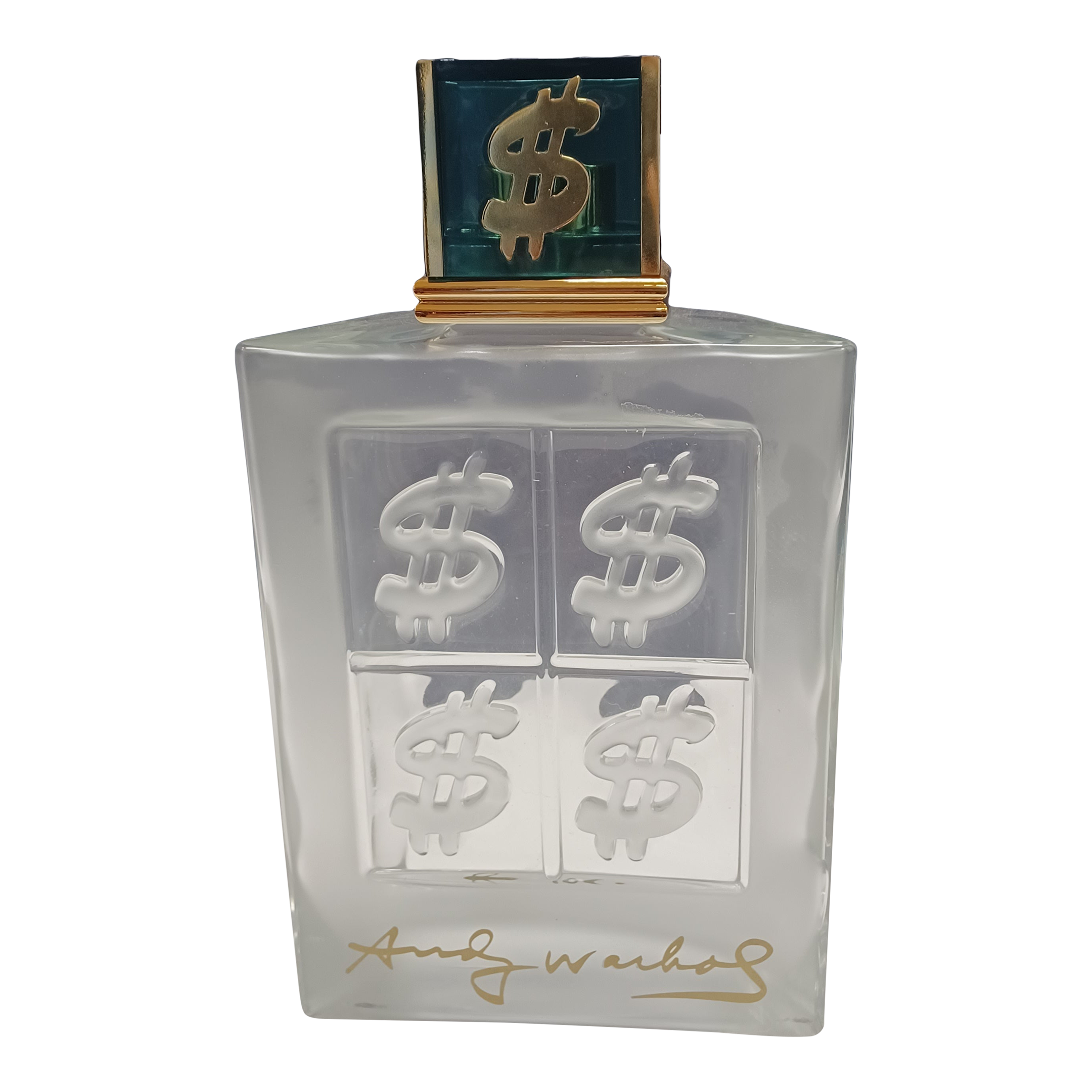 Mid 20th Century Andy Warhol Factice Dollar Perfume Bottle | Chairish