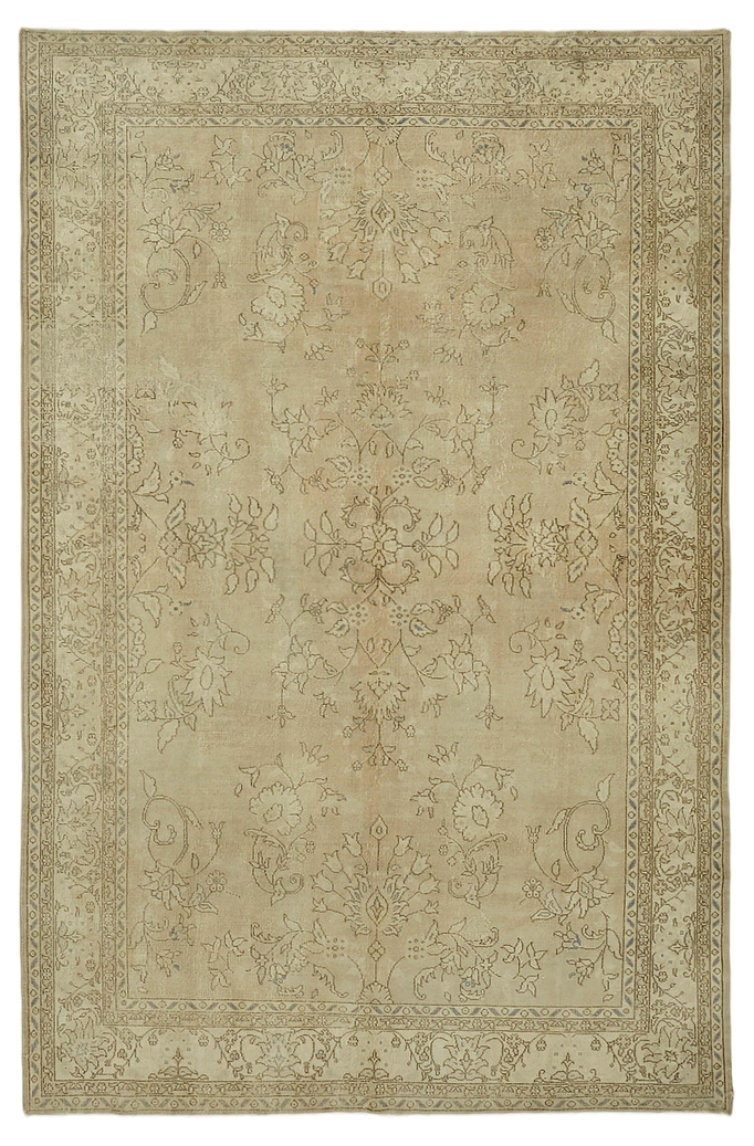 Large Vintage Overdyed Area Rug | Chairish