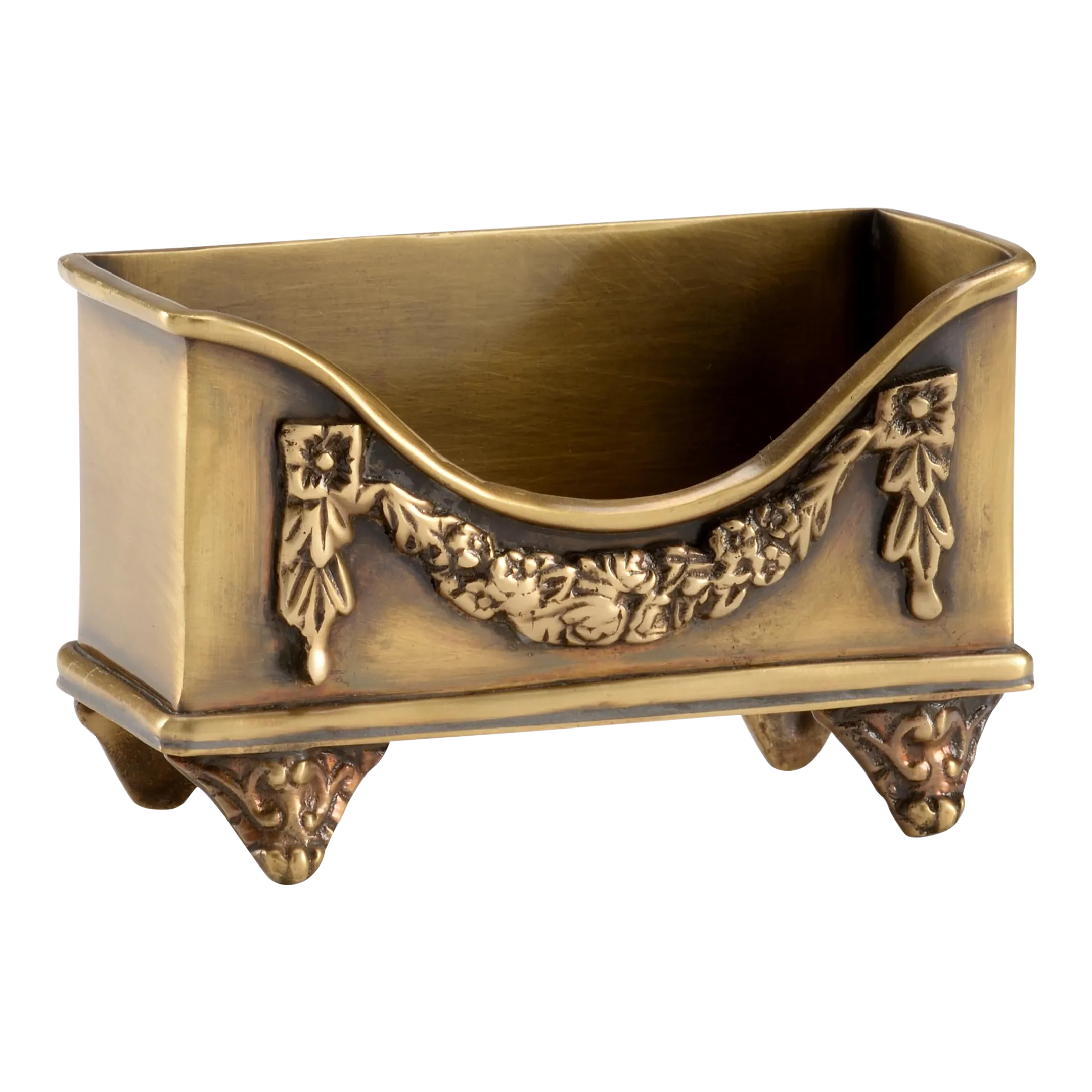 Brass Card Holder | Chairish