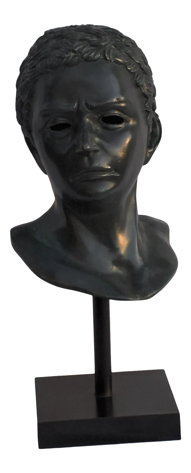 Mid 20th Century Bronze Classical Bust of a Greco Roman Philosopher ...