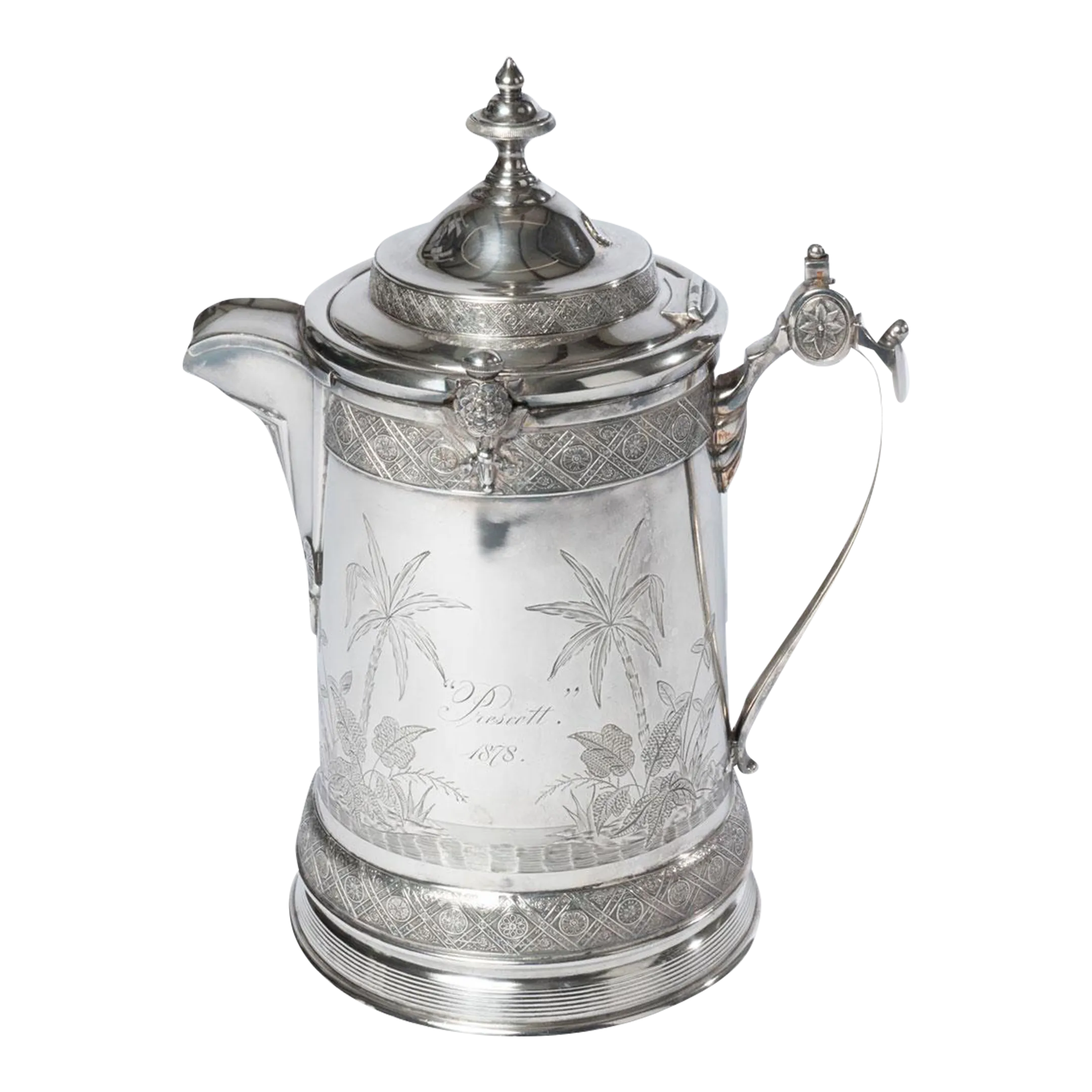 Early 20th Century Victorian Reed and Barton Aesthetic Movement Silver ...