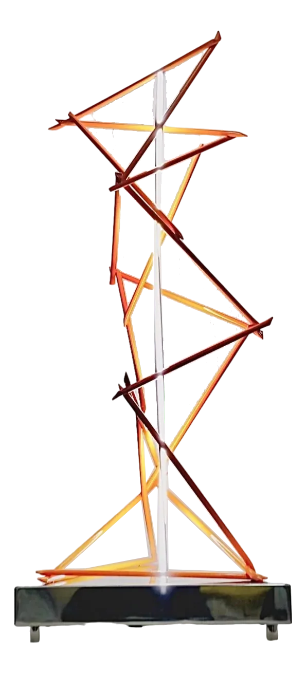 Mark Beattie, Orange Fracture, 2023 | Chairish