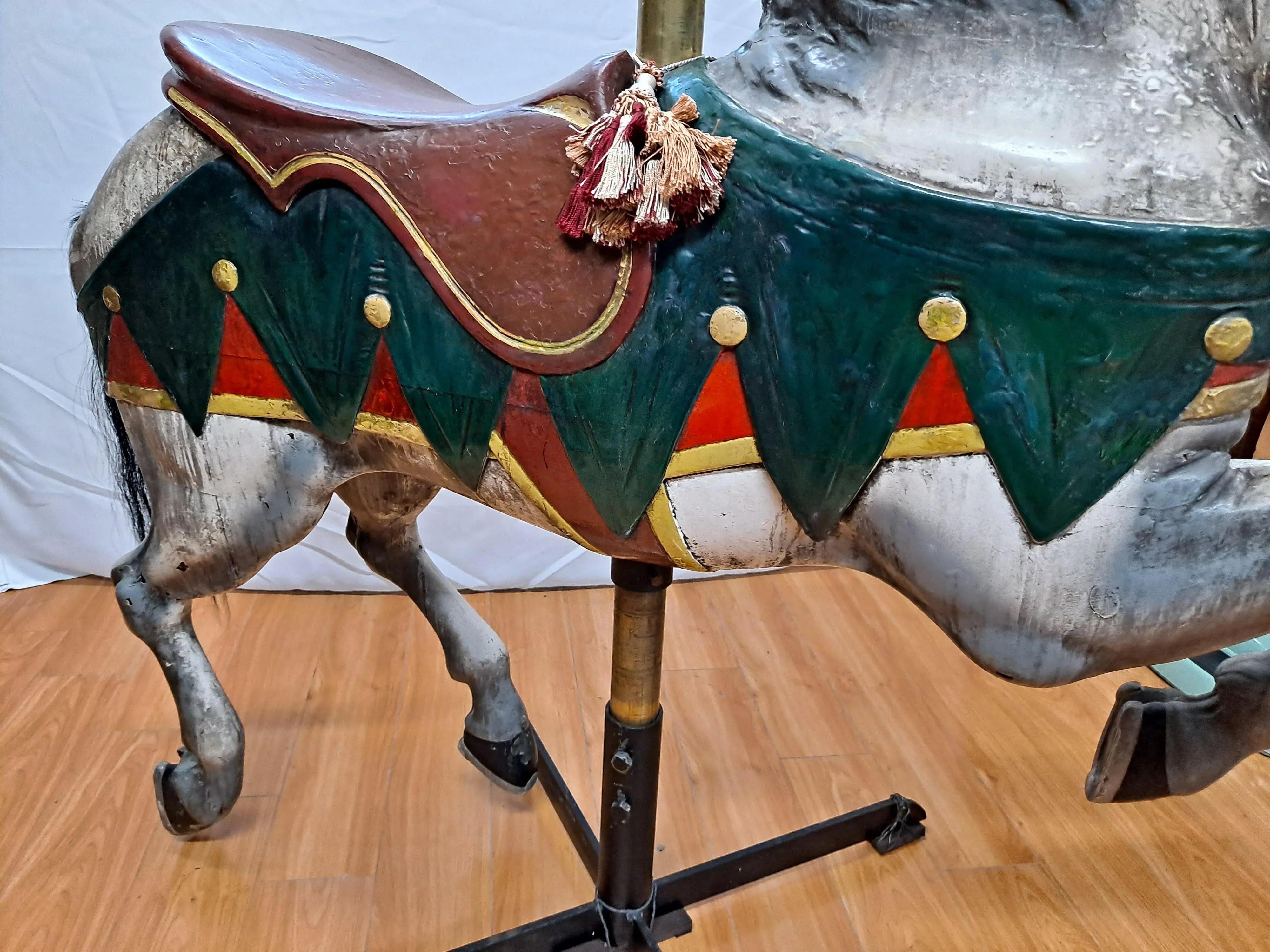 Antique Barn Carousel Horse