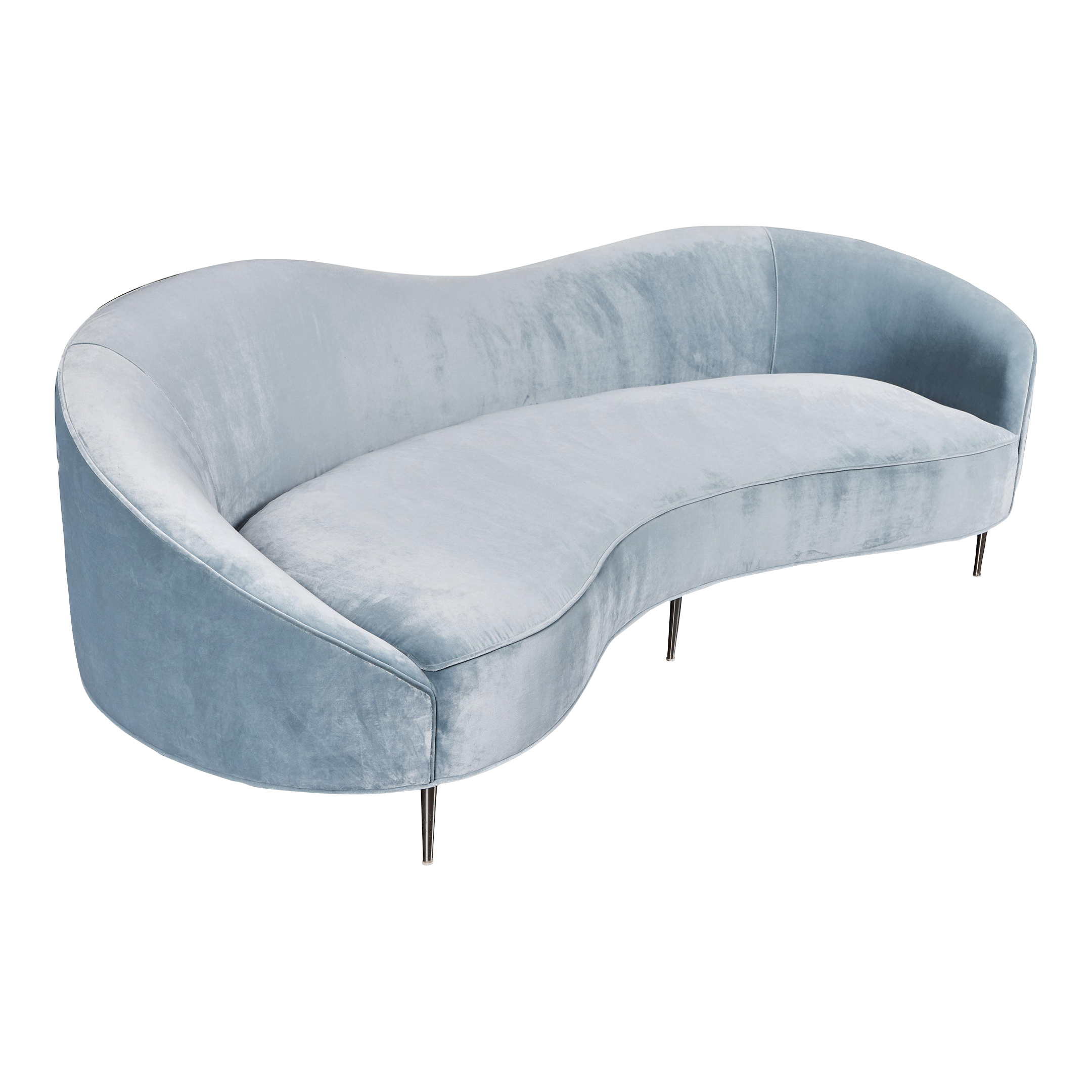 Serpentine Sofa | Chairish