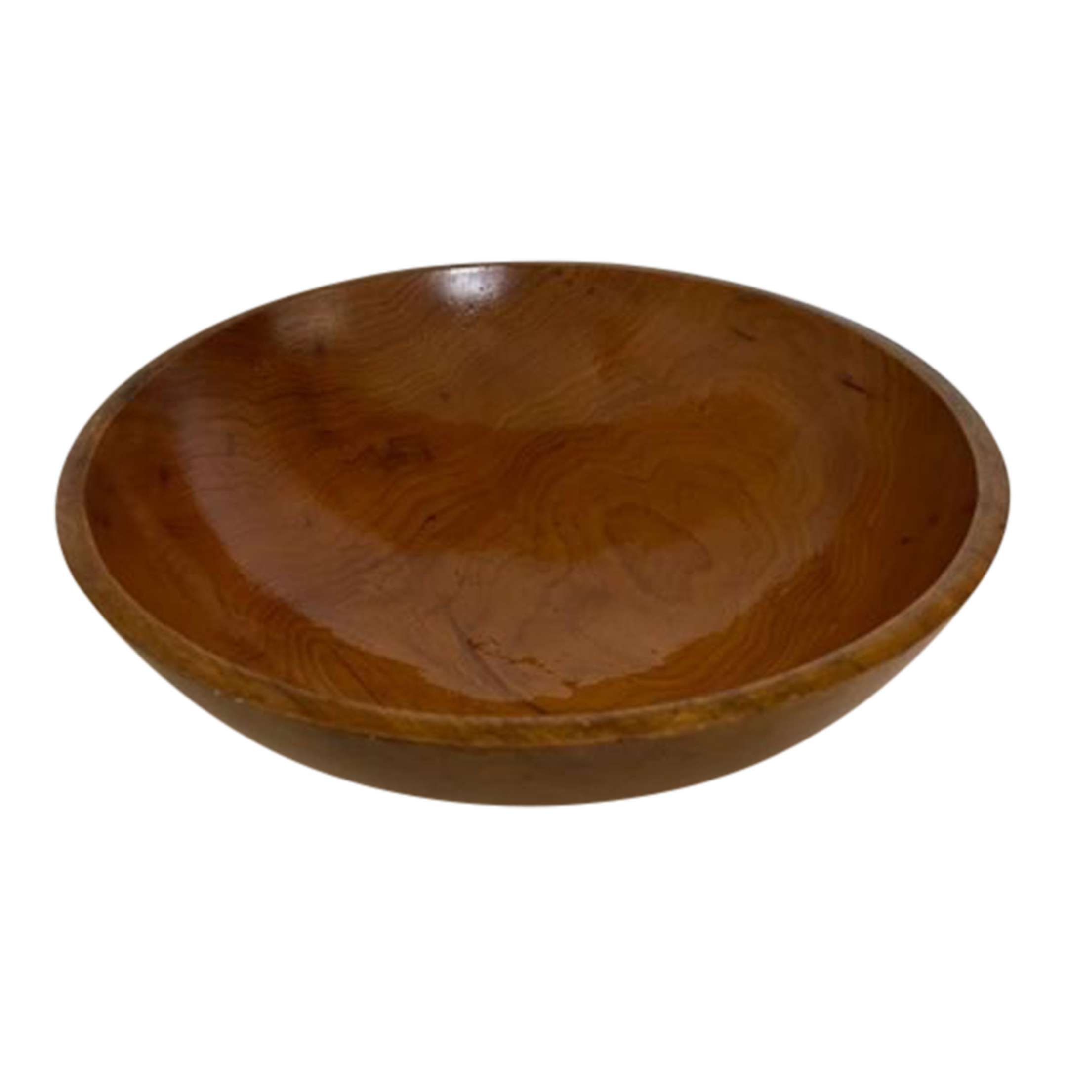 Great Big Wooden Bowl Made in Vermont, Vintage | Chairish