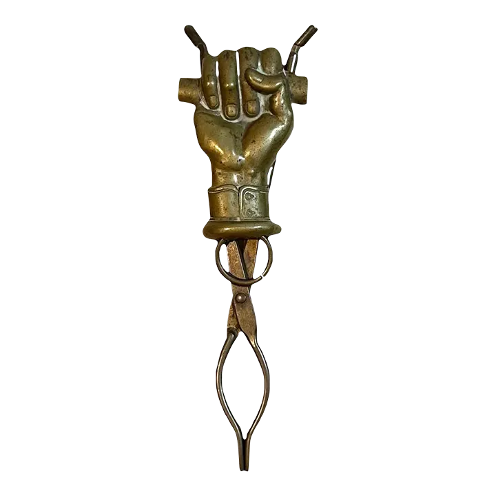 Victorian Brass Skirt Lifter | Chairish