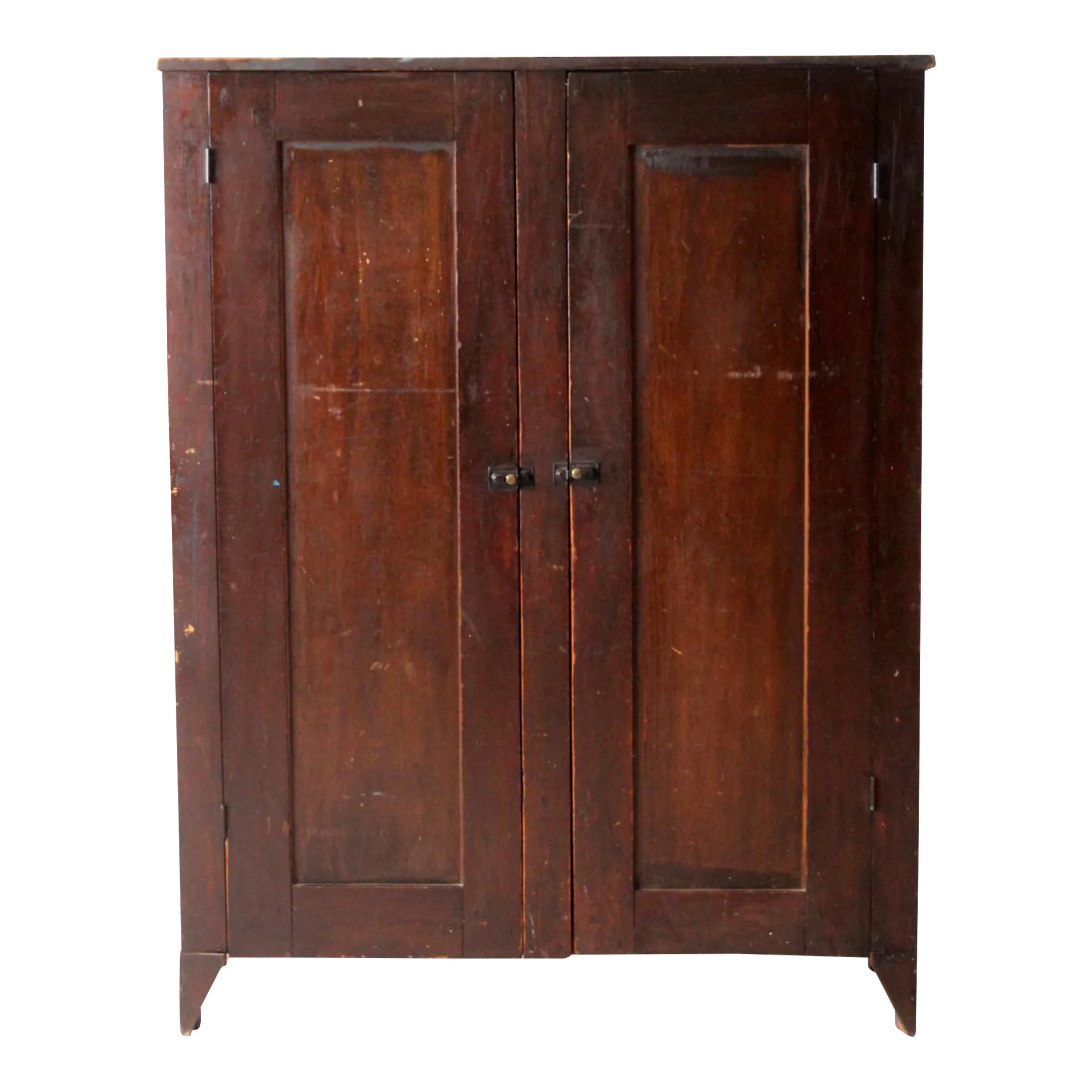 Antique Rustic Cupboard | Chairish