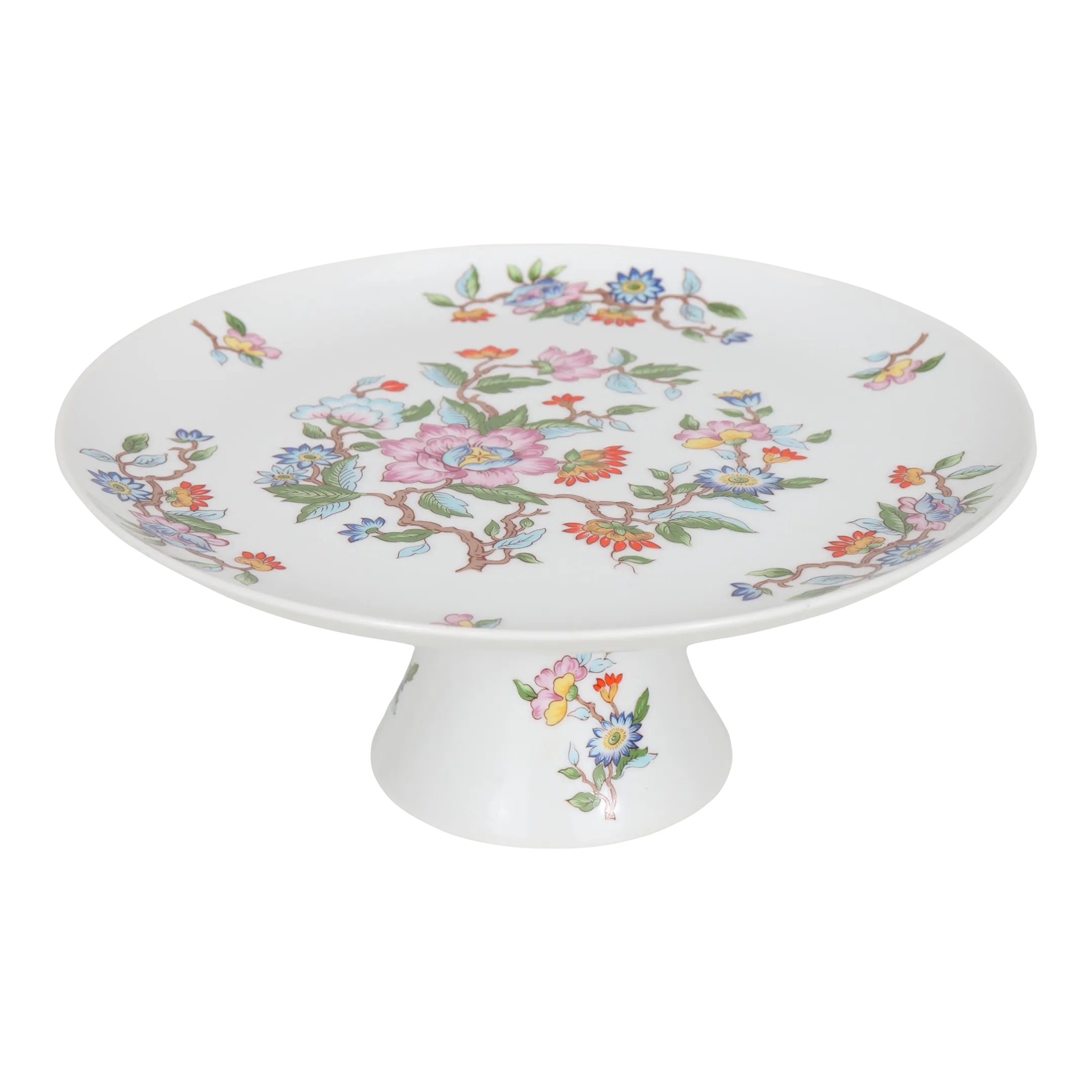 Porcelain Pedestal Cake Stand | Chairish
