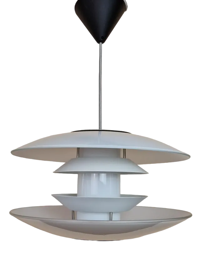 Danish Glass Pendant Lamp from Halo Tech Design, 1990s | Chairish