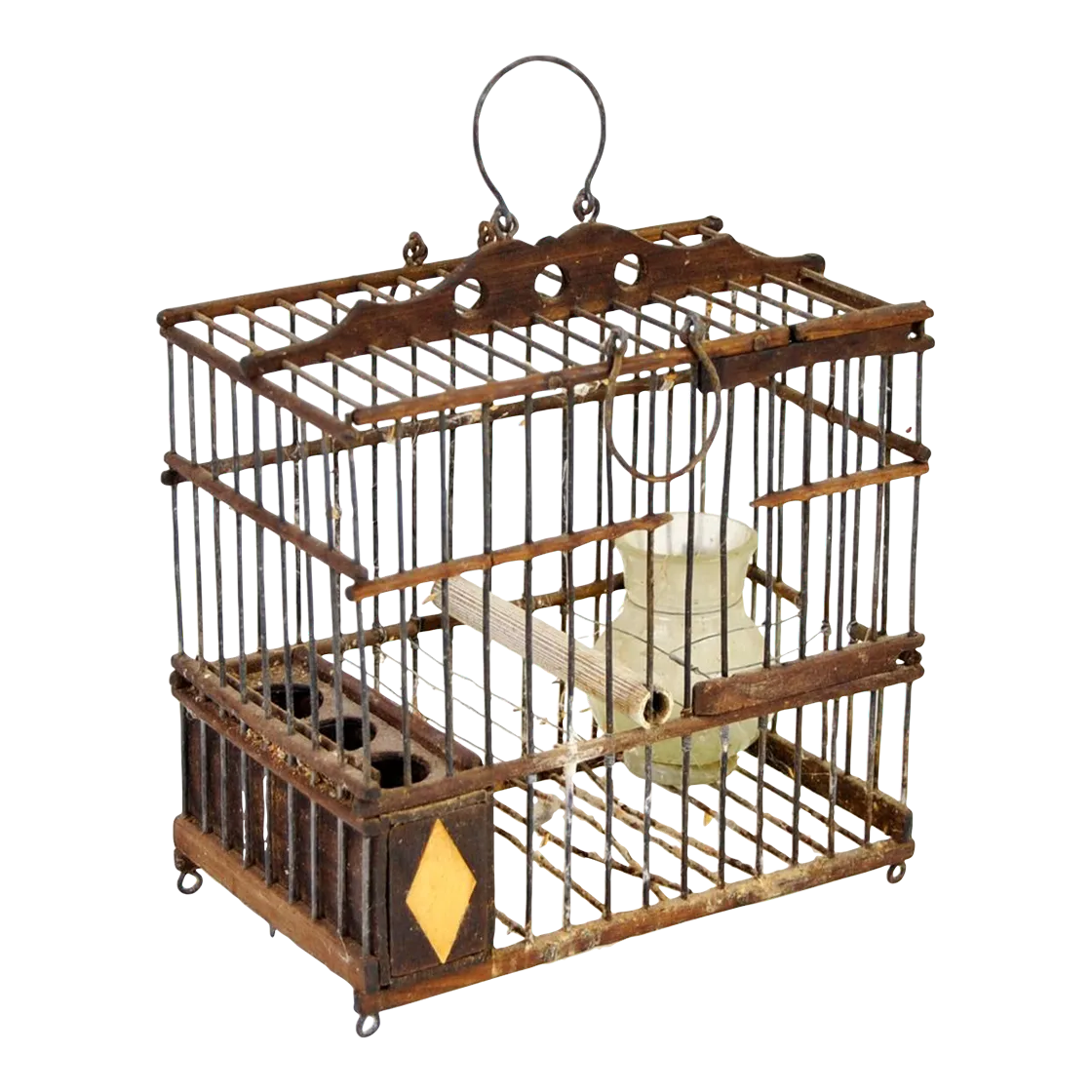 Vintage Spanish Transfer Cage | Chairish