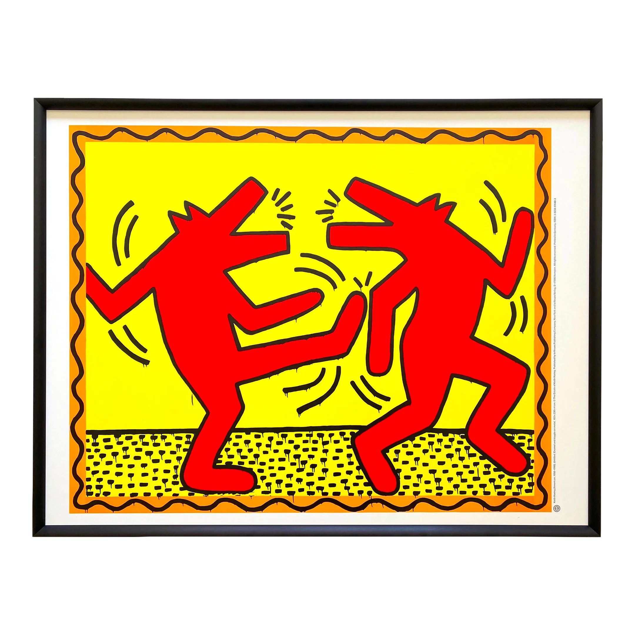 Keith Haring Dancing Dog