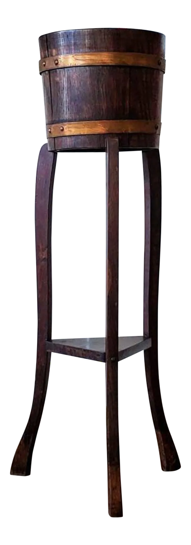 Early 20th Century English Edwardian Ra Lister & Co. Oak Standing ...