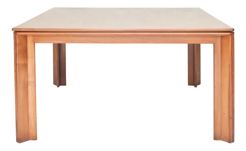 Square Mou Dining Table from Afra and Tobia Scarpa for Molteni, 1970s ...