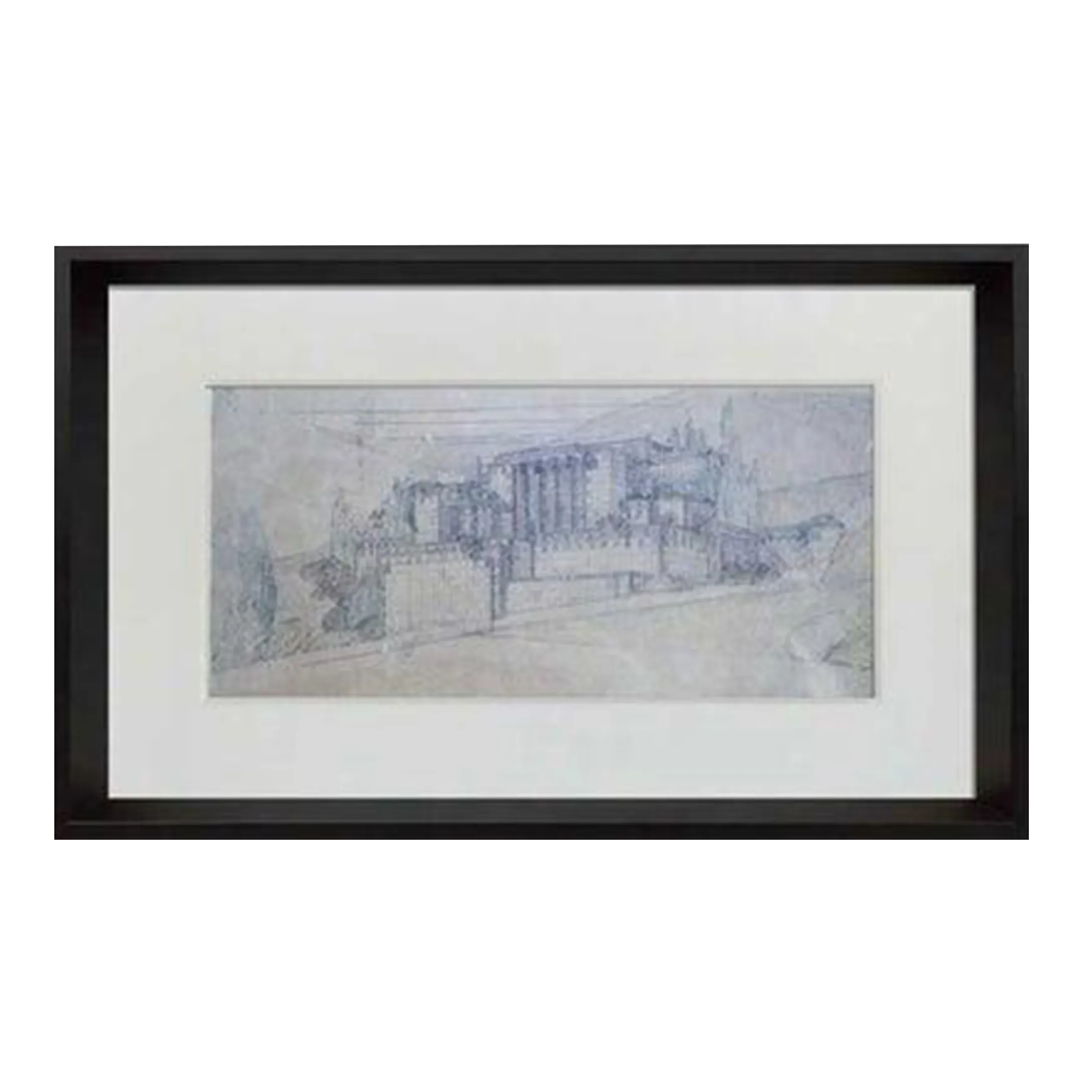 Frank Lloyd Wright "Project: Dr. John D. Storer House", Hollywood ...