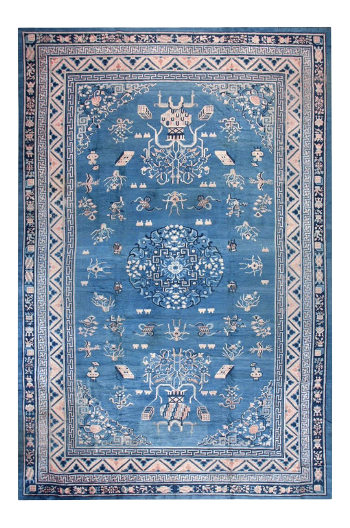 Antique Chinese Peking Rug 12'4" X 19'6" | Chairish