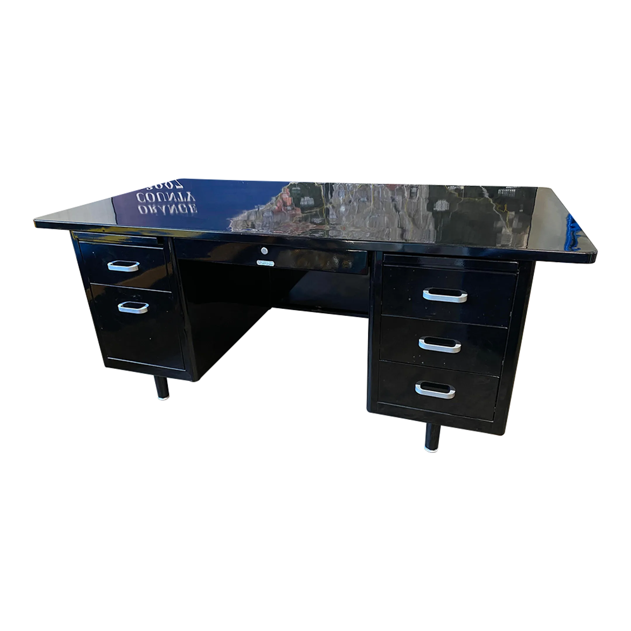 1960s McDowell Craig Oversized Tanker Desk Chairish