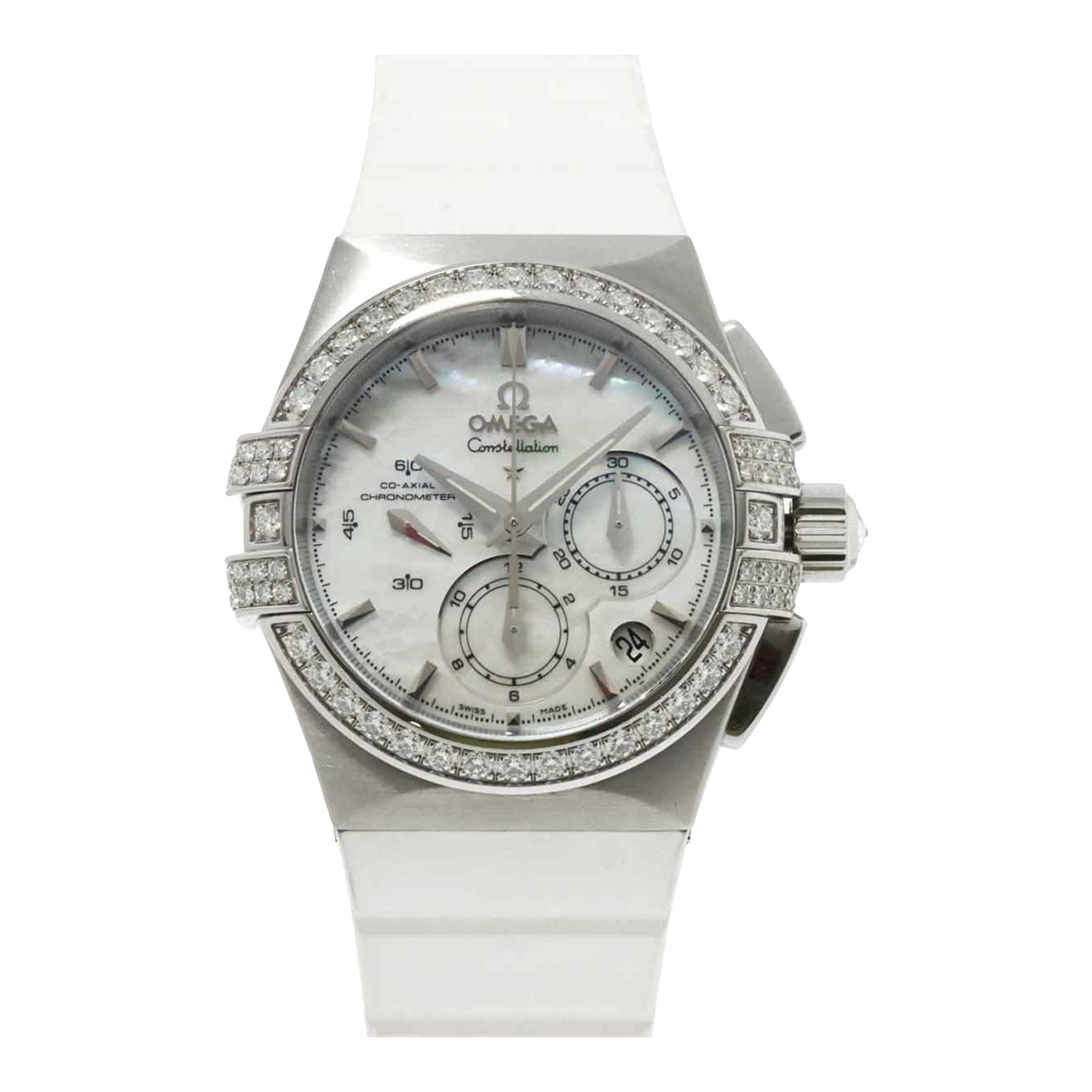 Omega Constellation Double Eagle 121 17 35 50 05 001 Chronograph Ladies ...