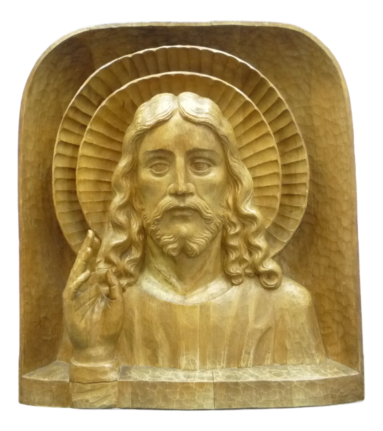 Anthroposophical Jesus Sculpture, 1940s, Limewood | Chairish