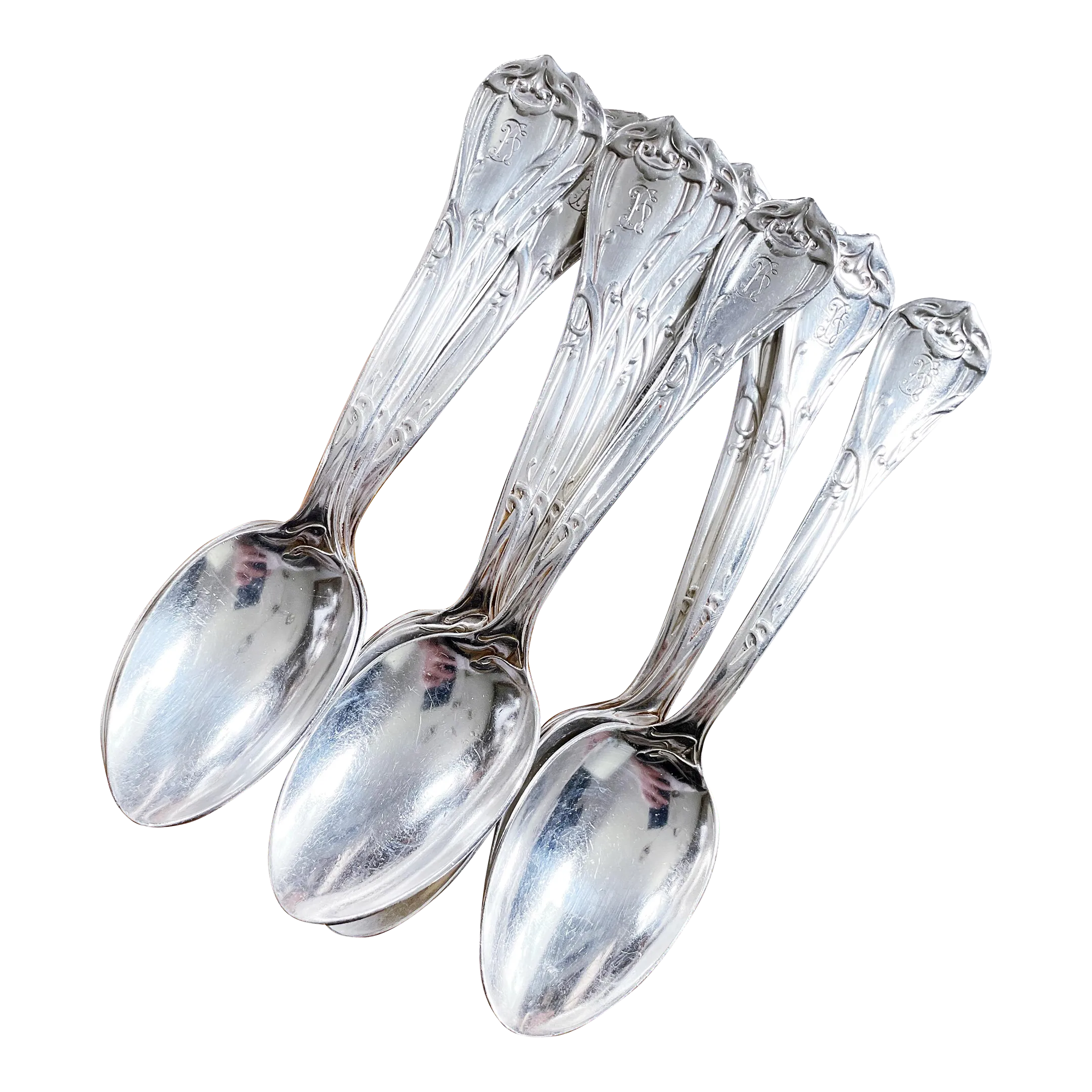 1930s Silver Plated Teaspoons From Hotel Jefferson St Louis- Set of 10 ...