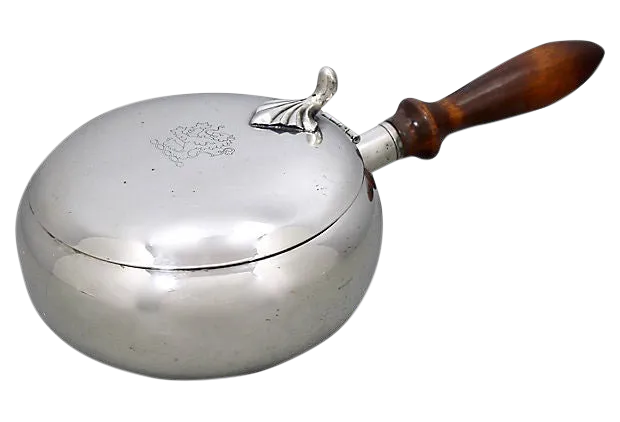 Vintage English Silver-Plate Silent Butler with Lion | Chairish