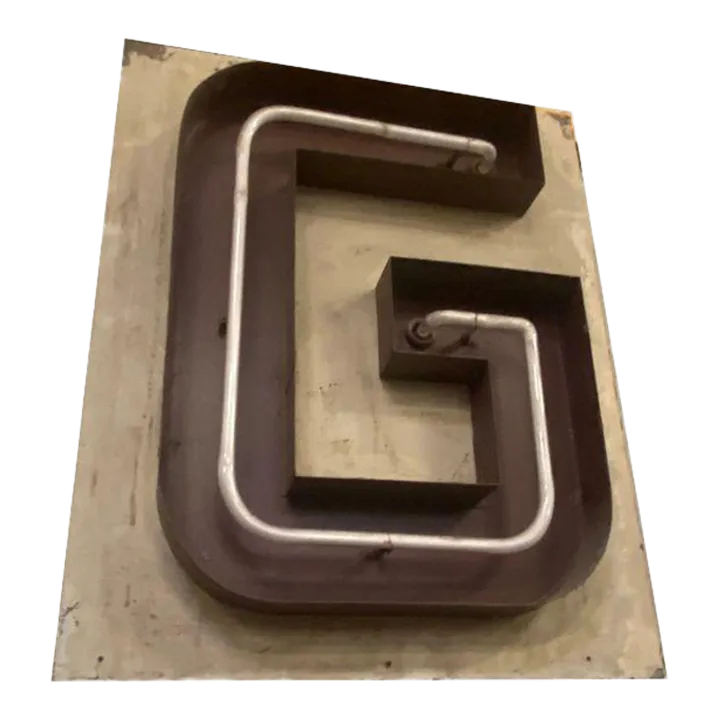 Large Vintage 1930s Neon Marquee Letter "G" From Pan American ...