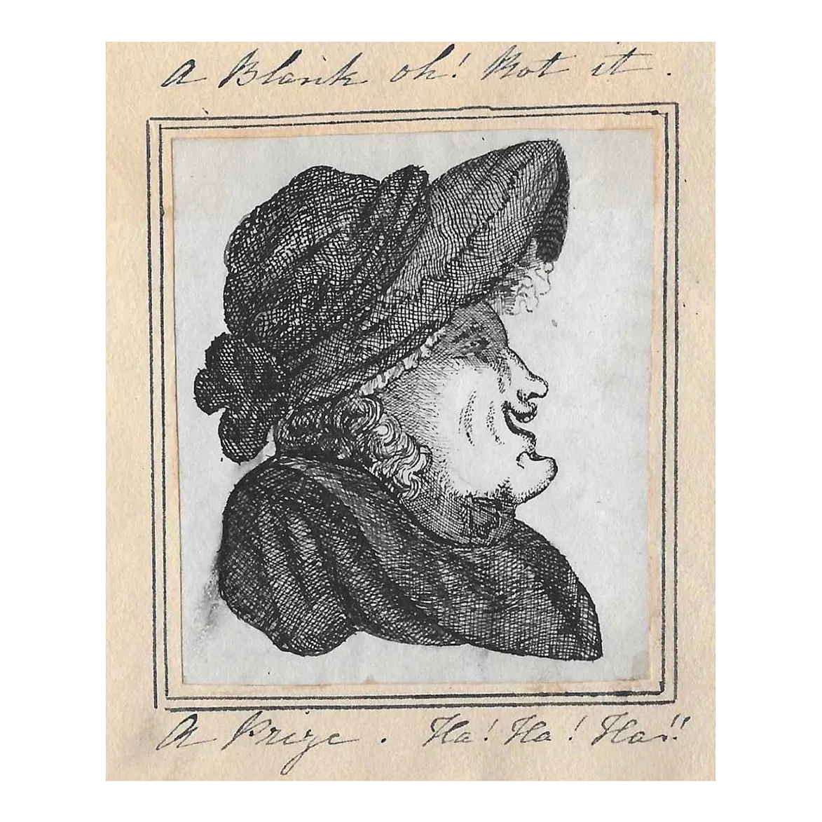 1820s English Double Portrait Drawing | Chairish