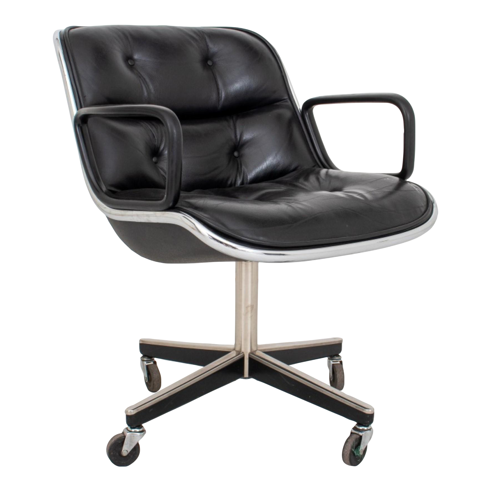 Charles Pollock Executive Office Chair for Knoll | Chairish