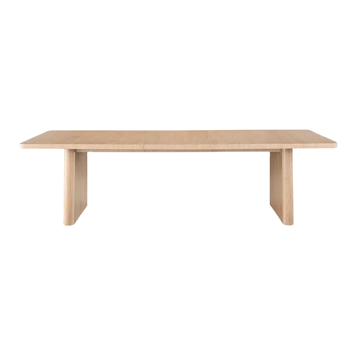Contemporary Nomad Wood Rectangular Dining Table | Chairish
