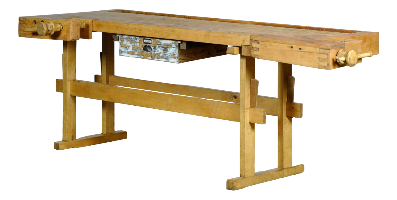 Carpenters Workbench, 1950s | Chairish