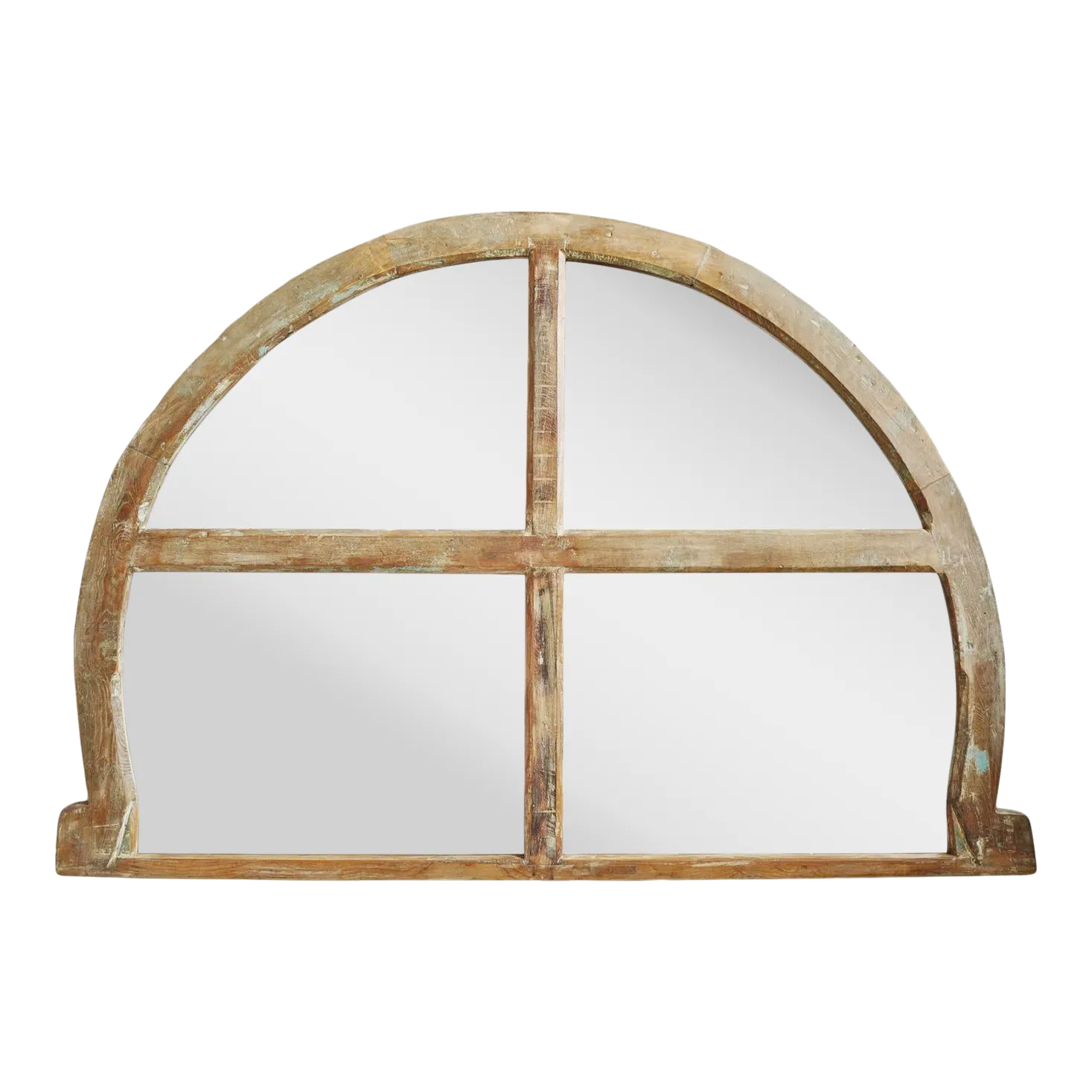 Vintage Arched Window Mirror | Chairish
