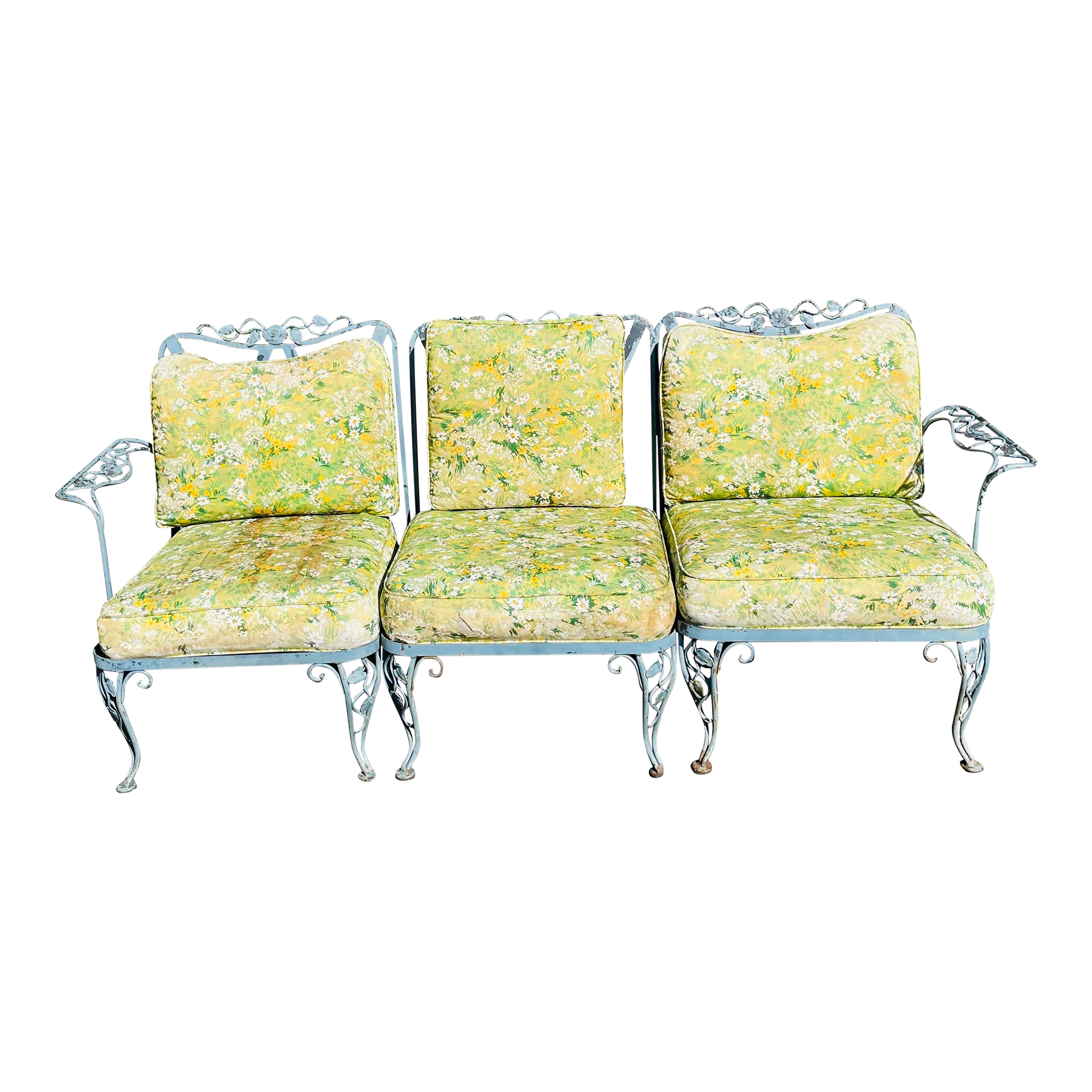Vintage woodard chantilly rose patio furniture store