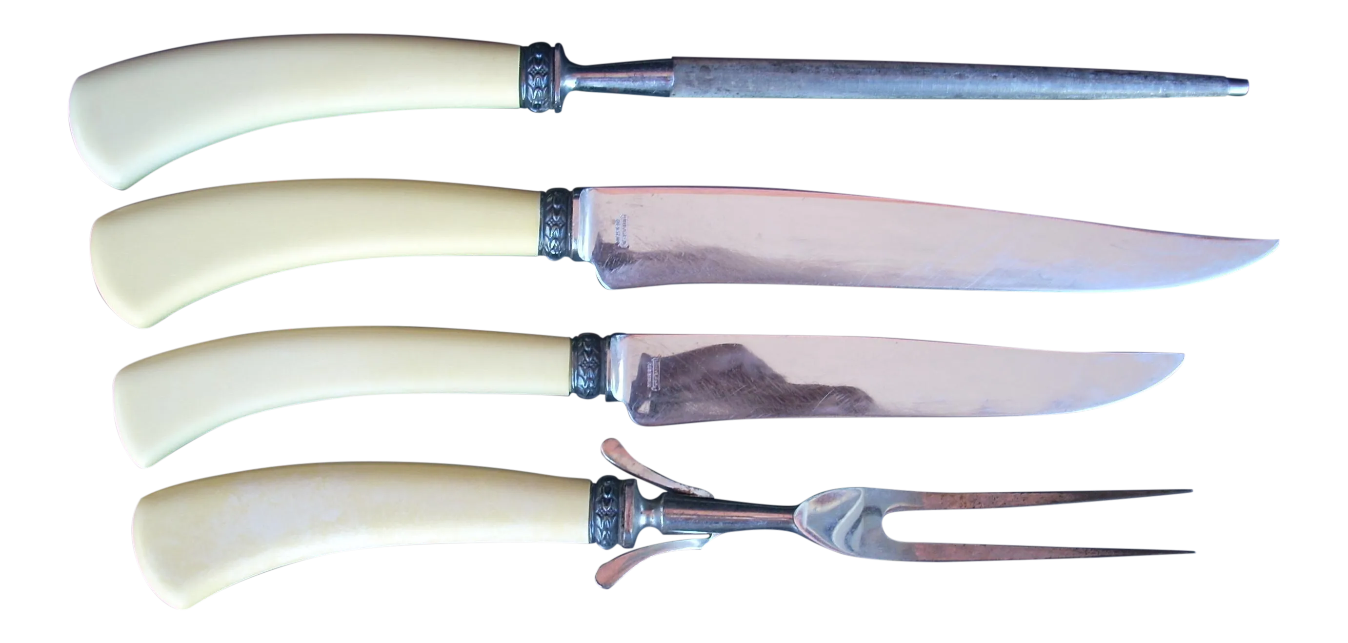 Vintage Lee's Carving Set - 4 Pieces | Chairish